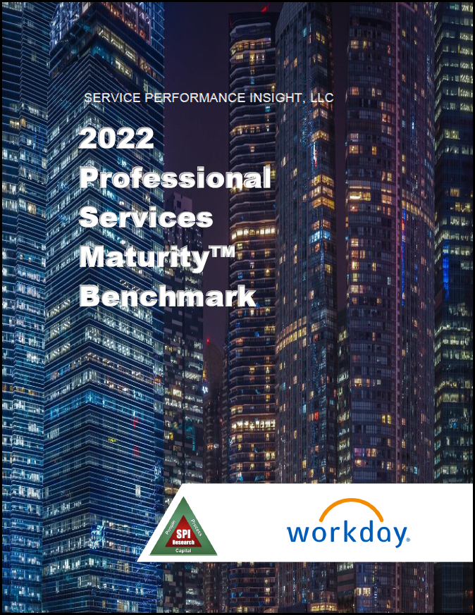 SPI Report: 2022 Professional Services Maturity Benchmark – WisdomInterface