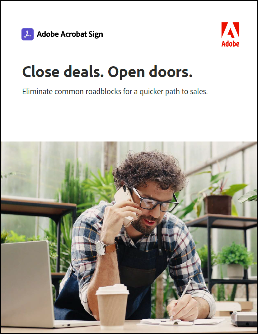 Close deals. Open Doors. Eliminate common roadblocks for a quicker path ...