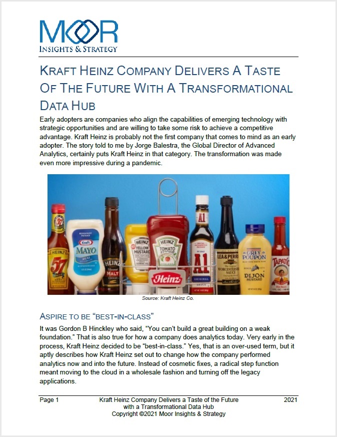 KRAFT HEINZ COMPANY DELIVERS A TASTE OF THE FUTURE WITH A ...