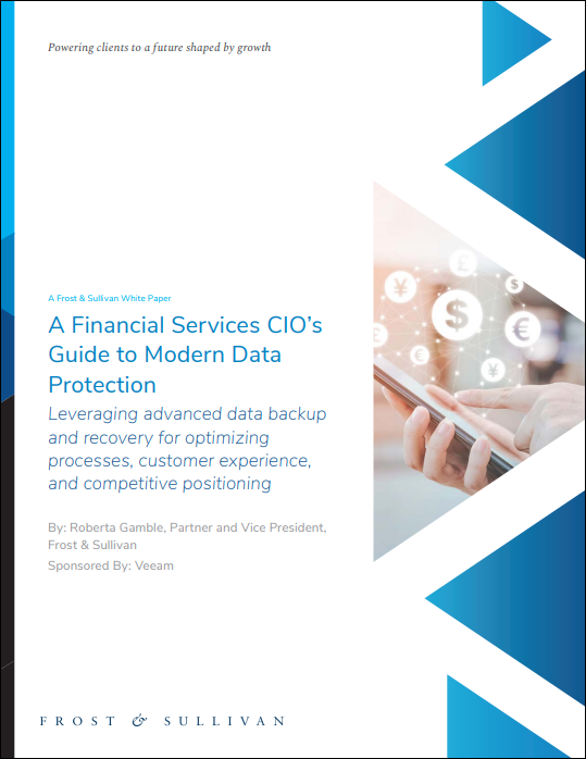 The Financial Services CIO’s Guide to Modern Data Protection – WisdomInterface