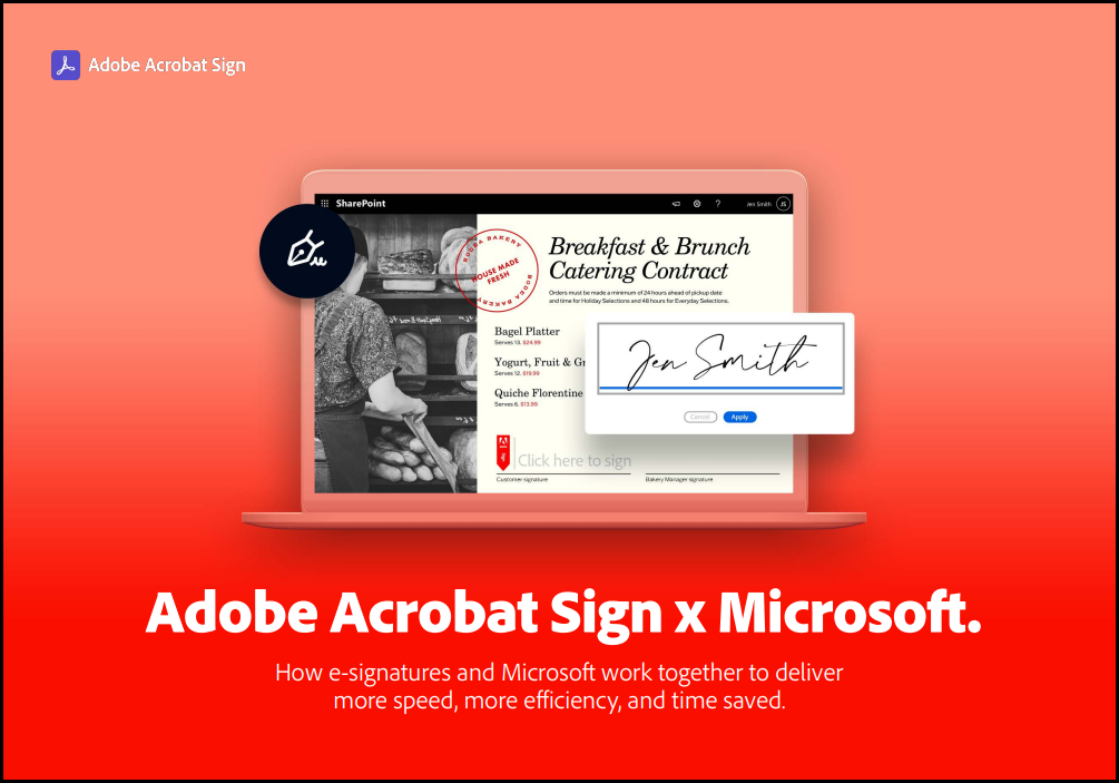 Adobe Acrobat Sign x Microsoft. – WisdomInterface