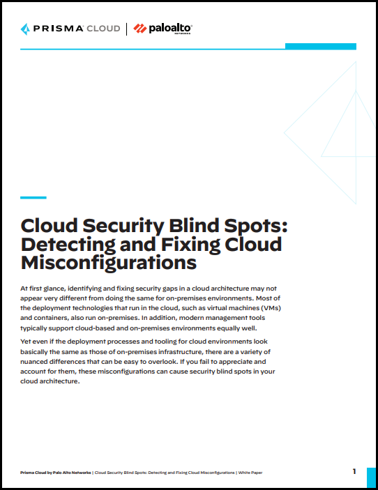 Cloud SecurityBlind Spots – WisdomInterface
