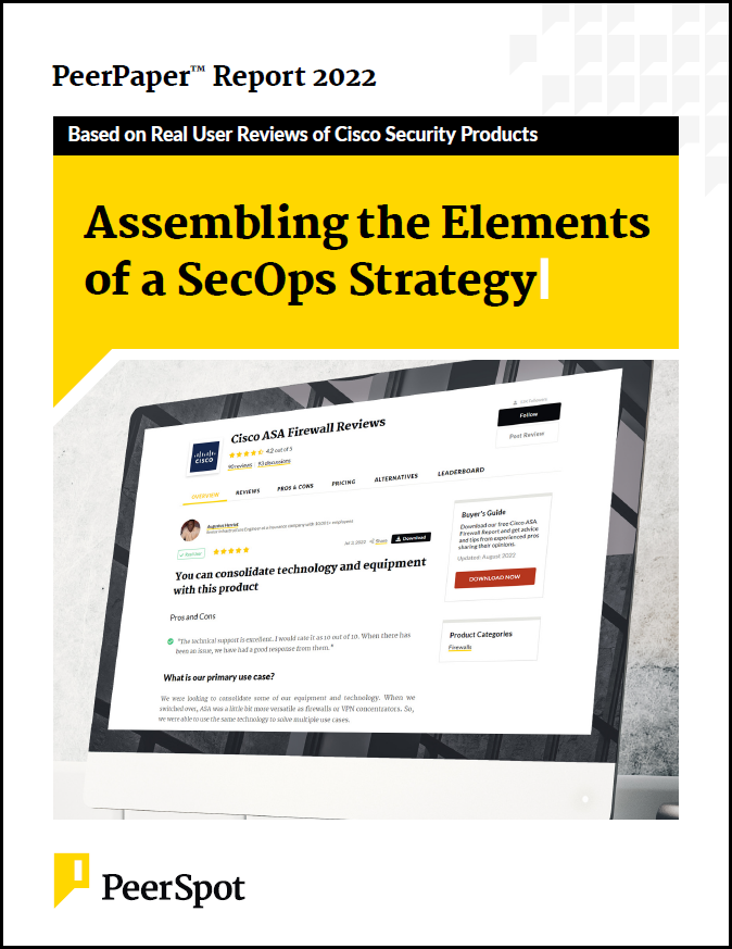 Assembling the Elements of a SecOps Strategy – Wisdom Interface