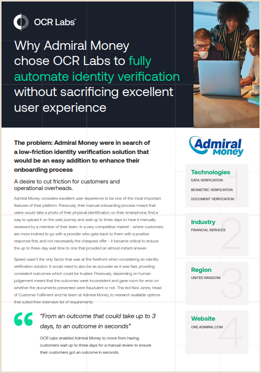 Admiral Money Case Study – WisdomInterface