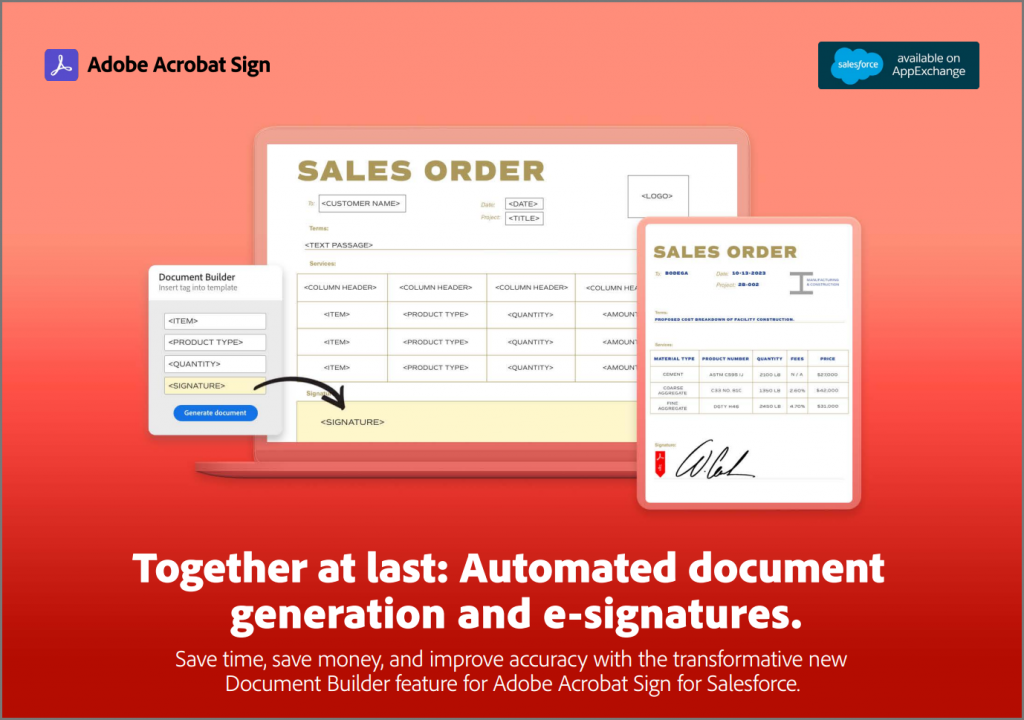 Together at last: Automated documented generation and e-signatures. – WisdomInterface