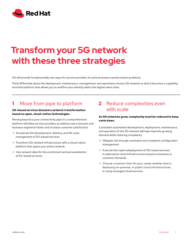 3 strategies to transform your 5G network – WisdomInterface