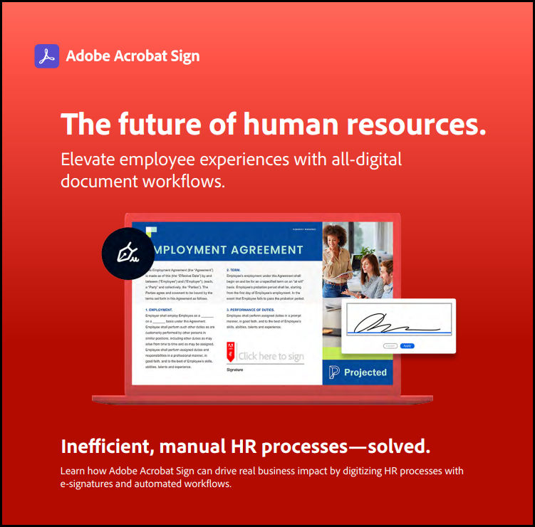 The future of Human Resources with Adobe Acrobat Sign – WisdomInterface