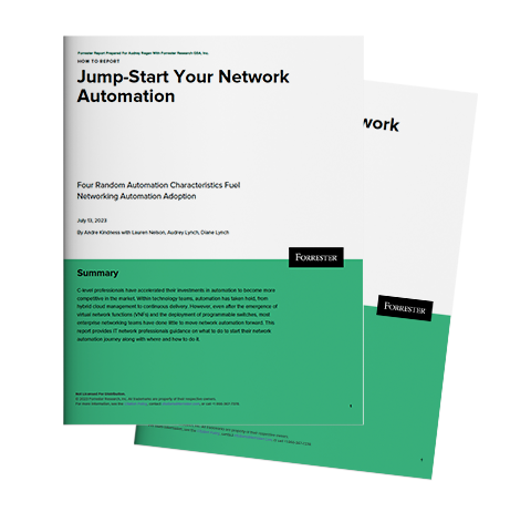 Forrester Jump-Start Your Network Automation – Wisdom Interface