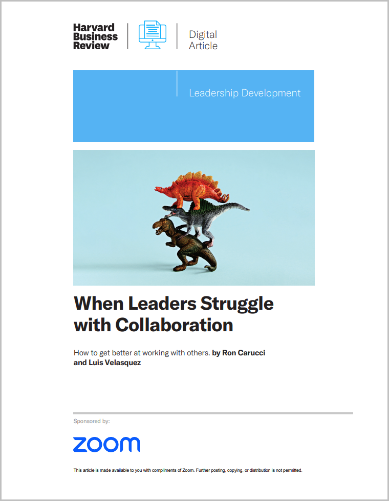 When Leaders Struggle with Collaboration – WisdomInterface