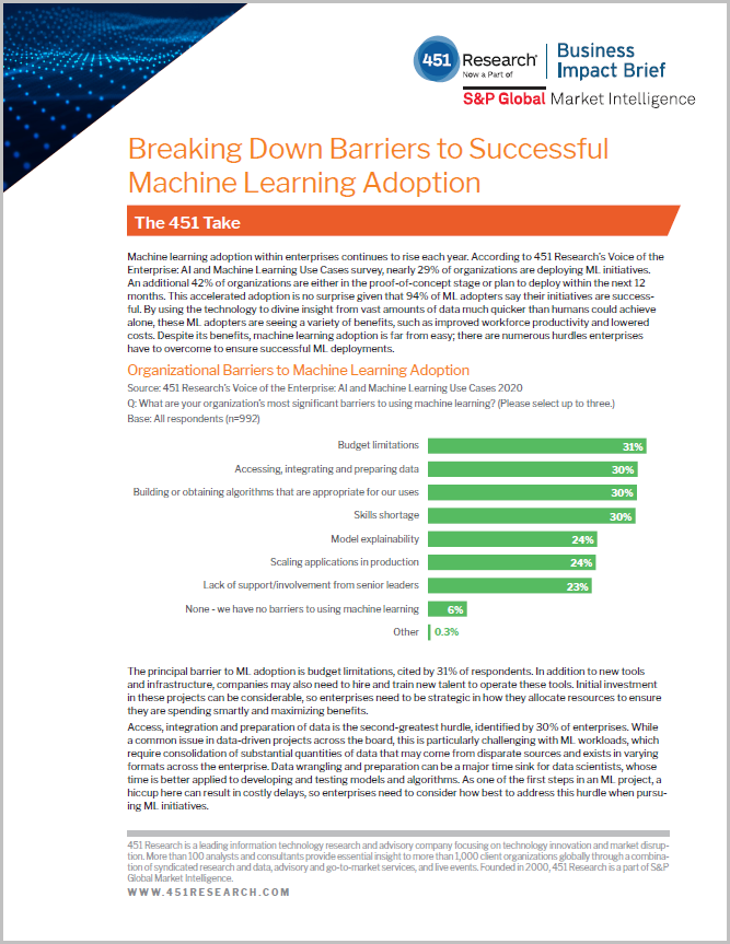 Breaking Down Barriers to Successful Machine Learning Adoption ...
