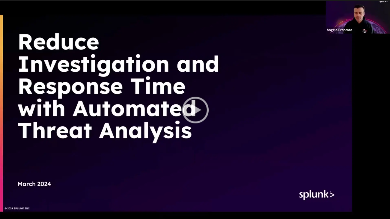 Splunk Attack Analyzer: schneller reagieren dank automatischer Analyse ...