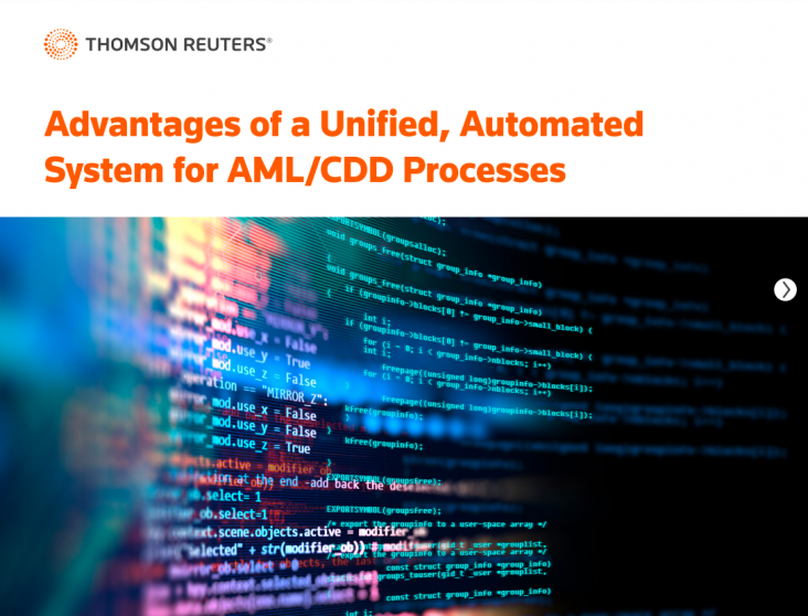 Advantages of a Unified, Automated System for AML/CDD Processes ...